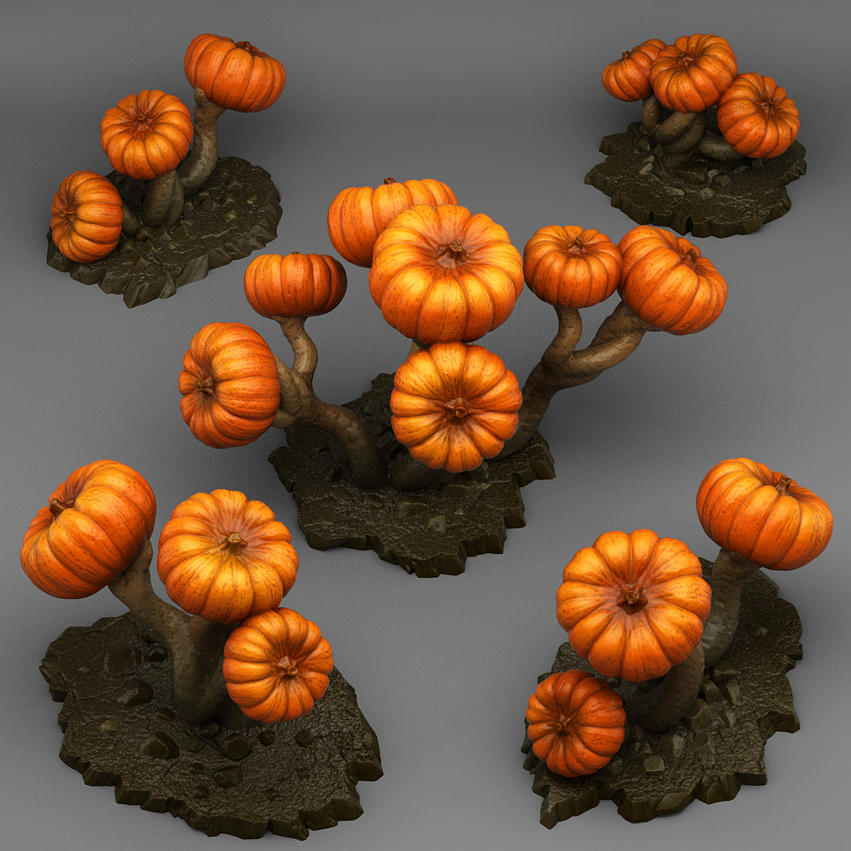 Dark Pumpkin Trees - Print Your Monsters - Wargaming D&D DnD – Dungeon Artifacts