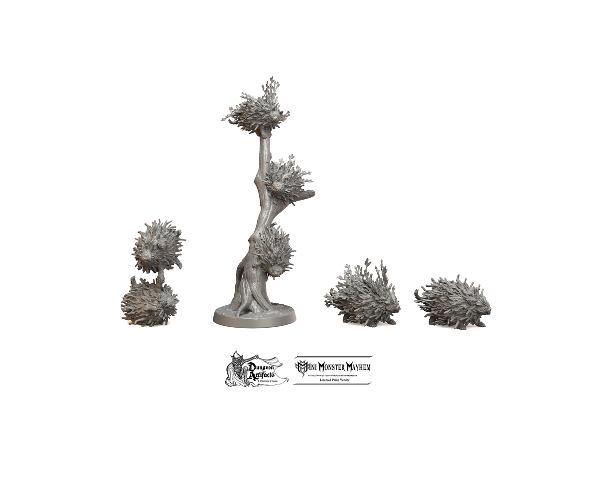 Tumbleweed Terror - Nature’s Grasp - Mini Monster Mayhem Wargaming D&D – Dungeon Artifacts