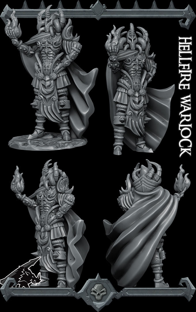 Hellfire Warlock - Rocket Pig Wargaming D&D DnD – Dungeon Artifacts