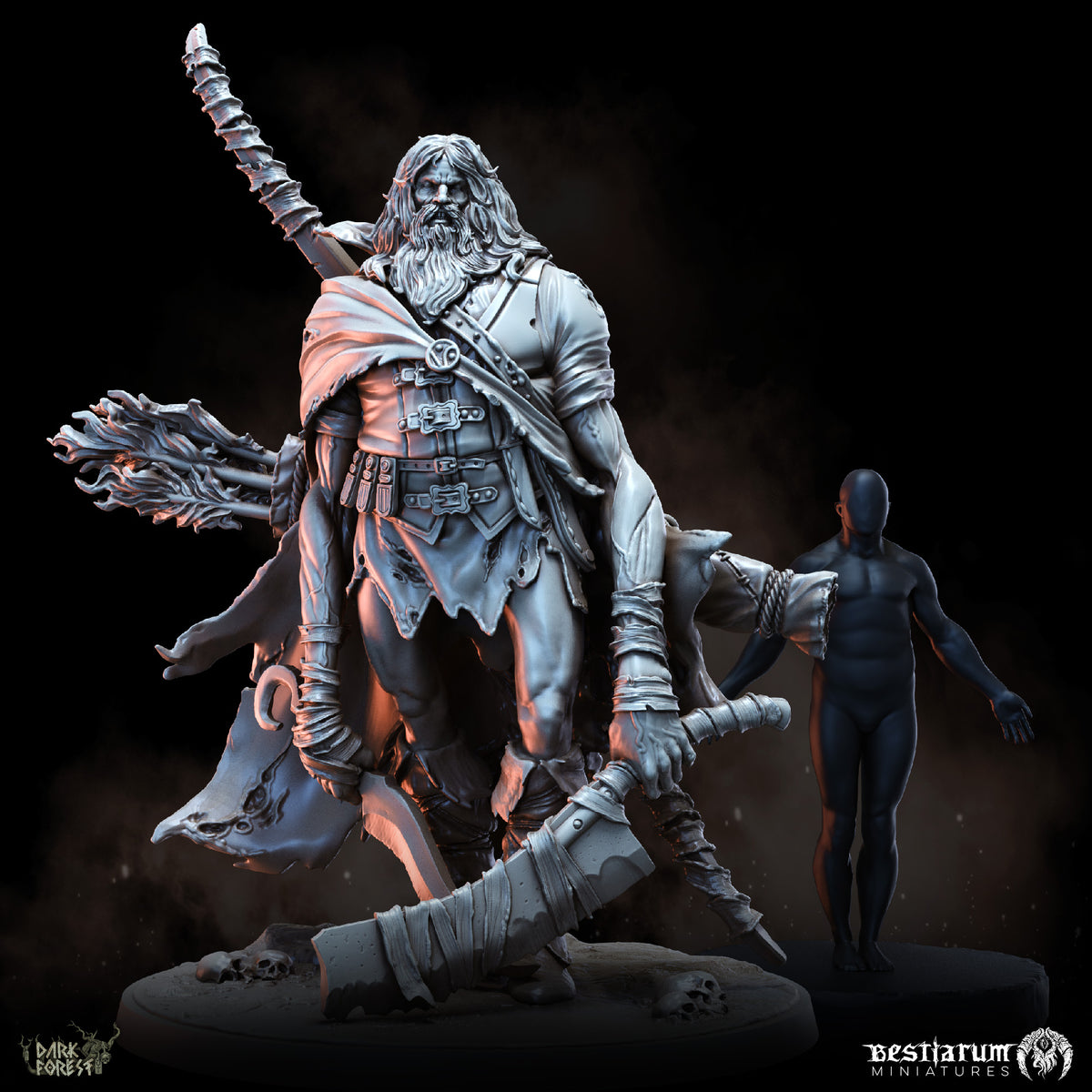 The Huntsman Solo | Dark Forest | Bestiarum | Miniatures D&D Wargaming ...