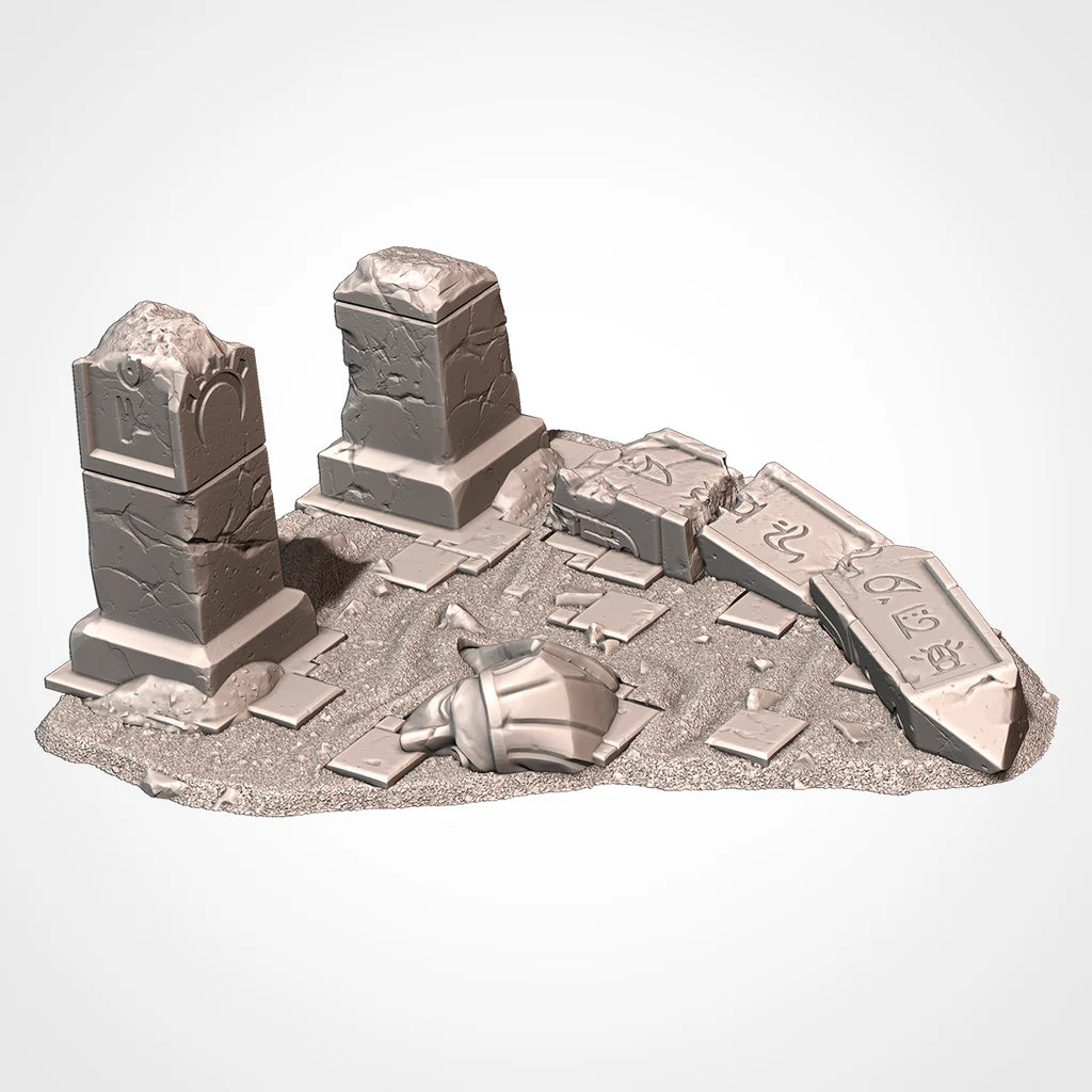 Ruins - Egypt - Txarli Factory Terrain Wargaming D&D DnD – Dungeon ...