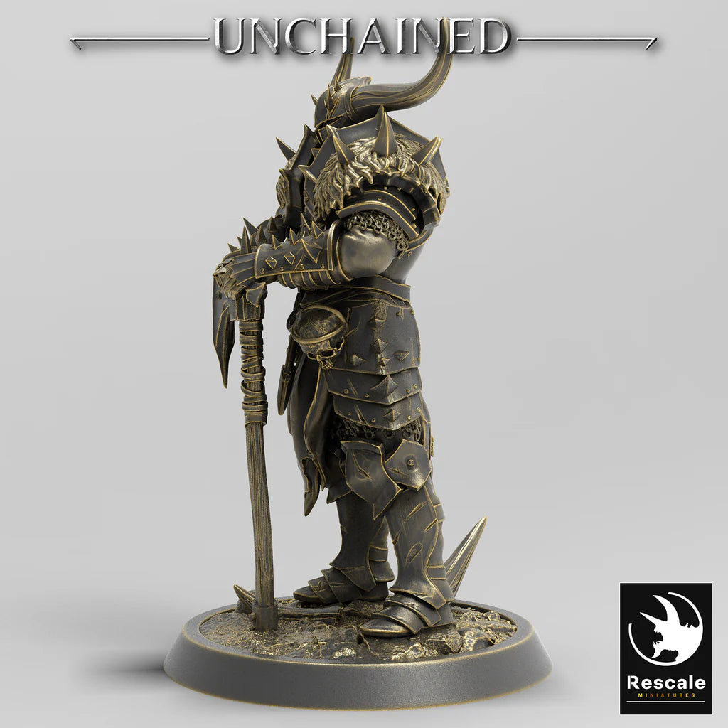 Olaf's Light Soldier with Great Axe - Chief - Unchained - Rescale Mini ...