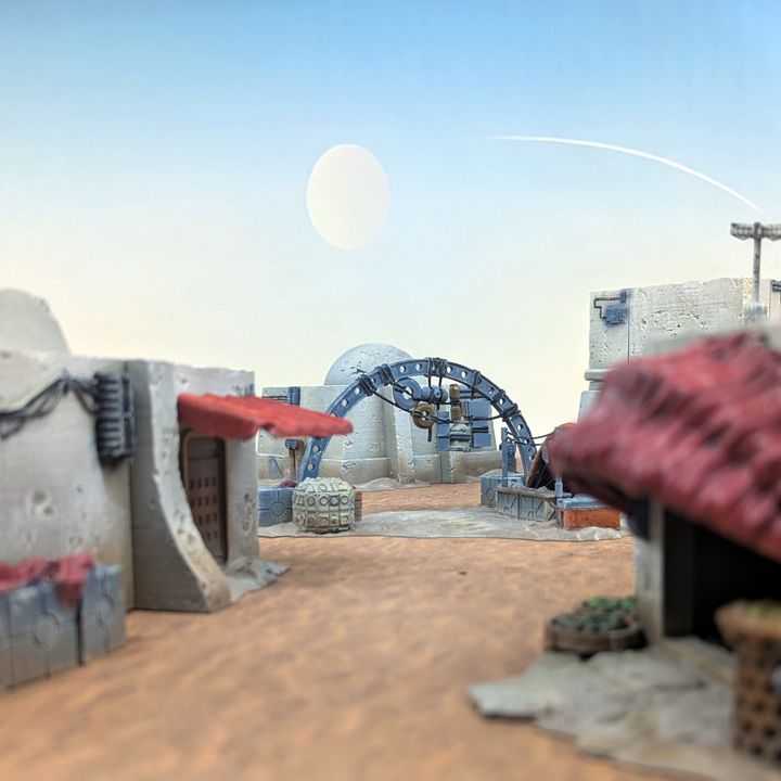 Scavenger's Arch - Mos Jemra - Multiverse - Terrain Wargaming D&D DnD ...