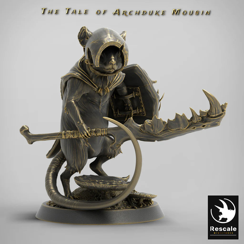Mouse Soldier D - The Tale of Archduke Mousin - Rescale Miniatures - W ...