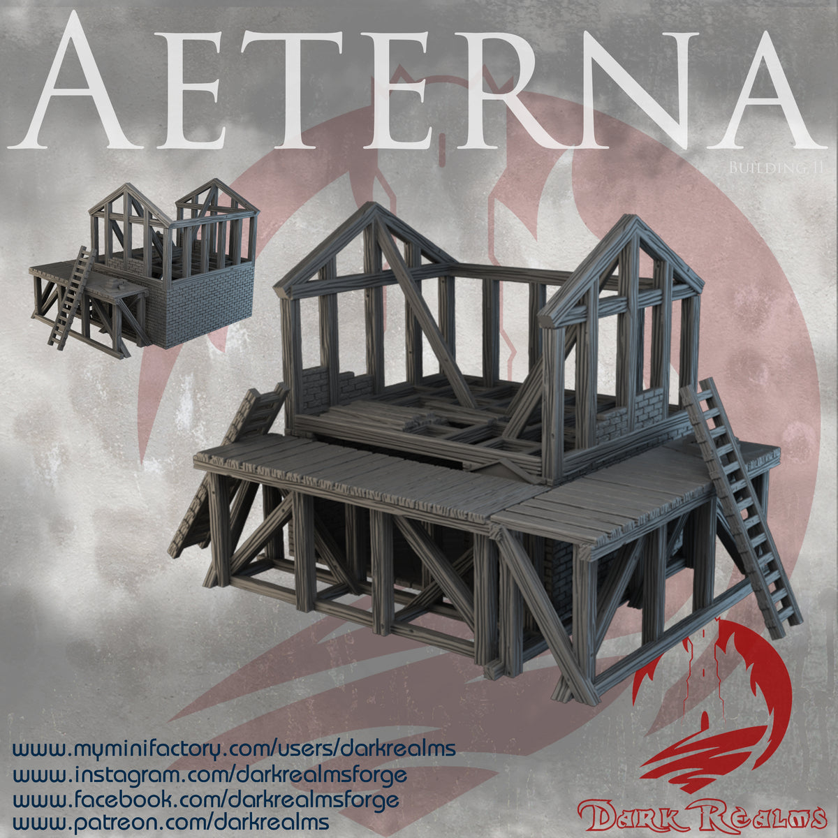 Aeterna Building 11 - Aeterna - Dark Realms Terrain Wargaming D&D DnD ...