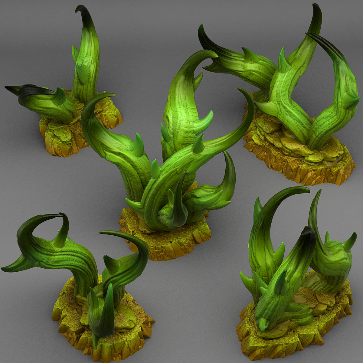 Aggressive Strange Brambles - Print Your Monsters - Wargaming D&D DnD ...
