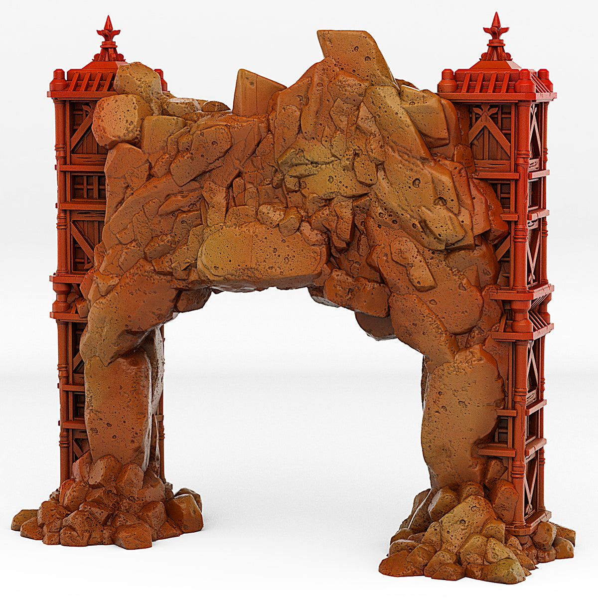 Ancient Asian Temple Portal With Its Ancestral Vortex Effect - Print Y ...