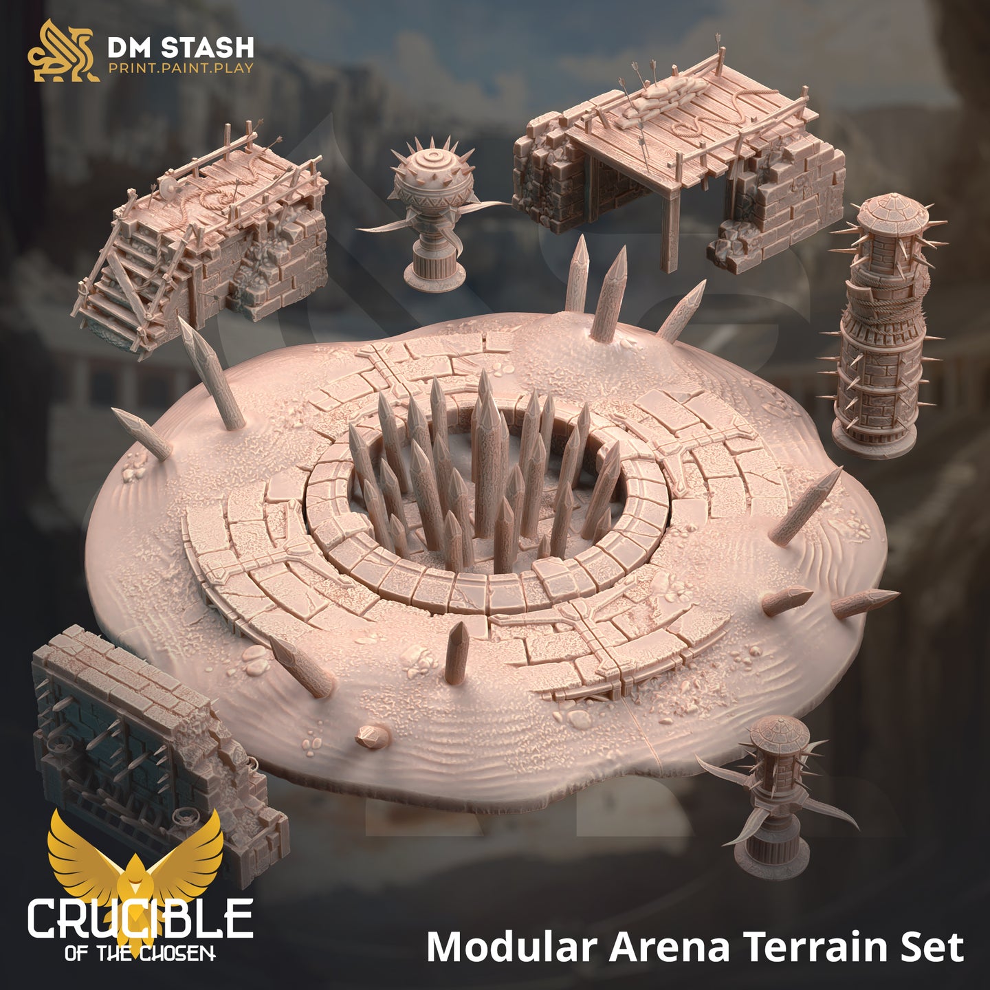 Arena Terrain - Crucible of the Chosen - DM Stash - Wargaming D&D DnD ...