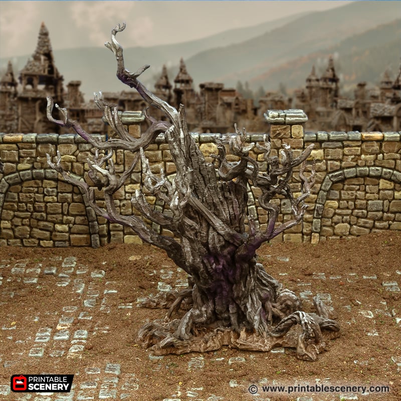 Blasted Trees - Cities of Ramshackle and Ruin - Printable Scenery - Te ...
