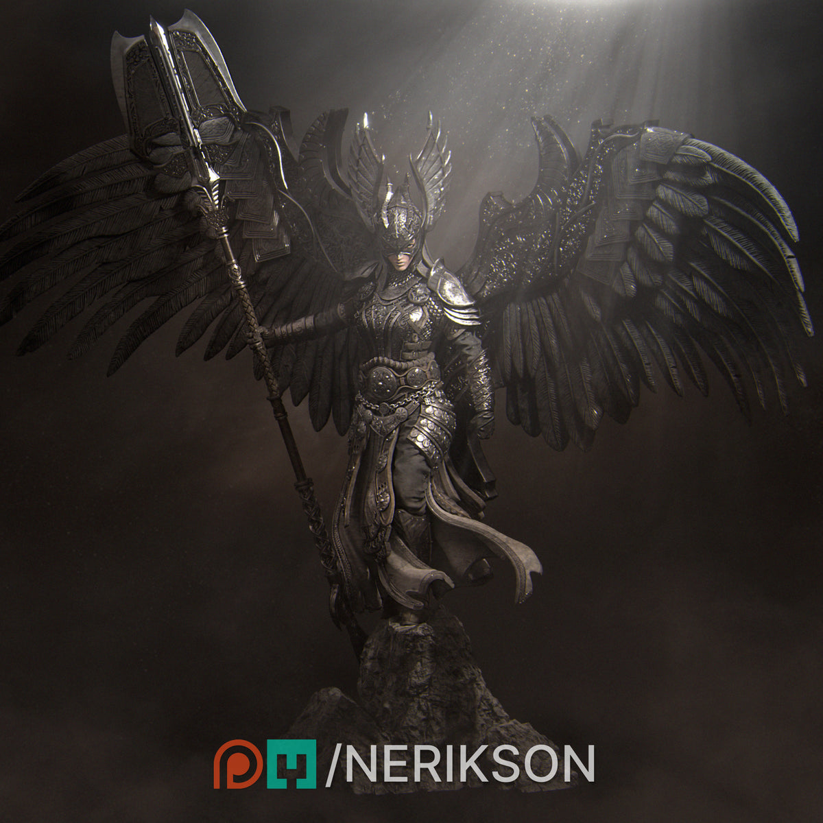 Revna, The Angel of Salvation - Nerikson - Wargaming D&D DnD – Dungeon ...