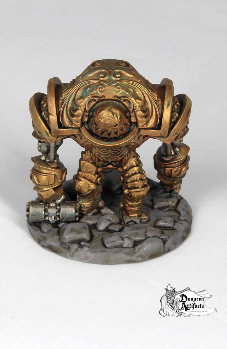 Clockwork Brute - Wargaming Miniatures Monster Rocket Pig Games D&D, D ...