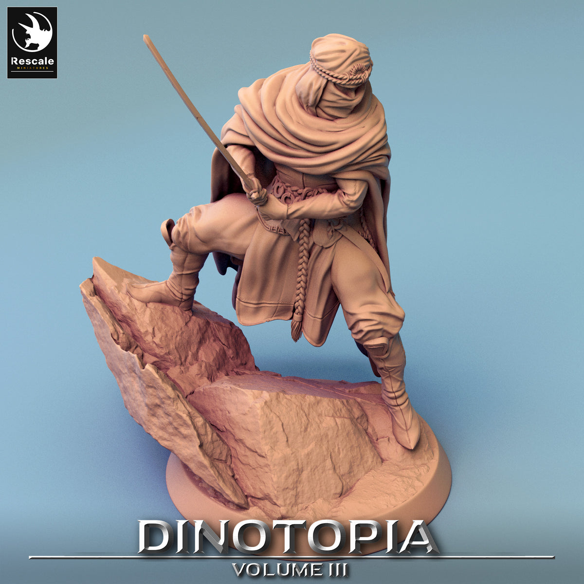 Ambush Soldier - Dinotopia - Rescale Miniatures - Wargaming D&D DnD ...