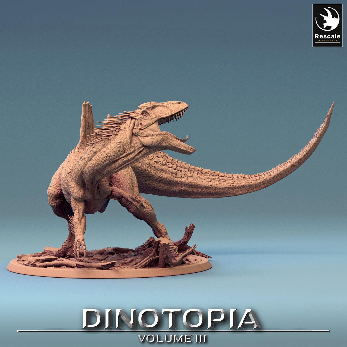 Concavenator - Cry - Dinotopia - Rescale Miniatures - Wargaming D&D Dn ...
