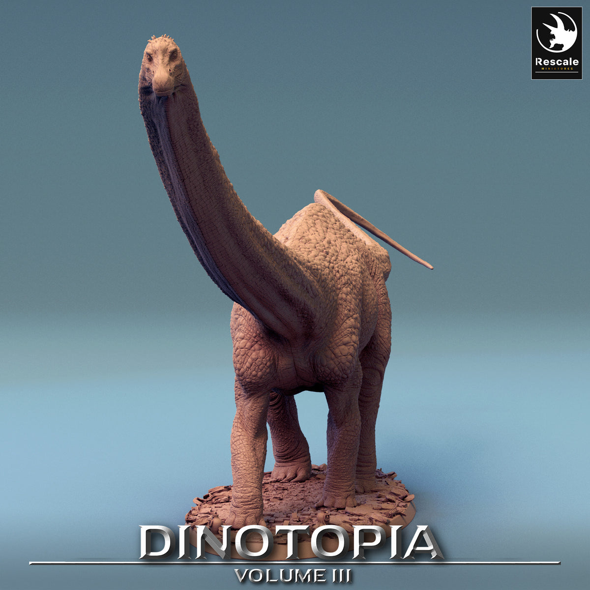 Diplodocus - Dinotopia - Rescale Miniatures - Wargaming D&D DnD ...