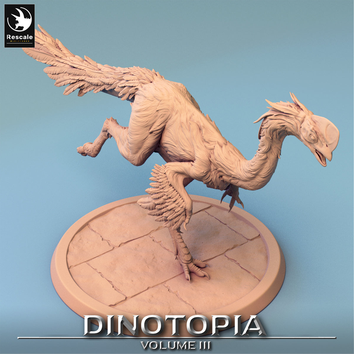 Oviraptor - Sprint Wild - Dinotopia - Rescale Miniatures - Wargaming D ...