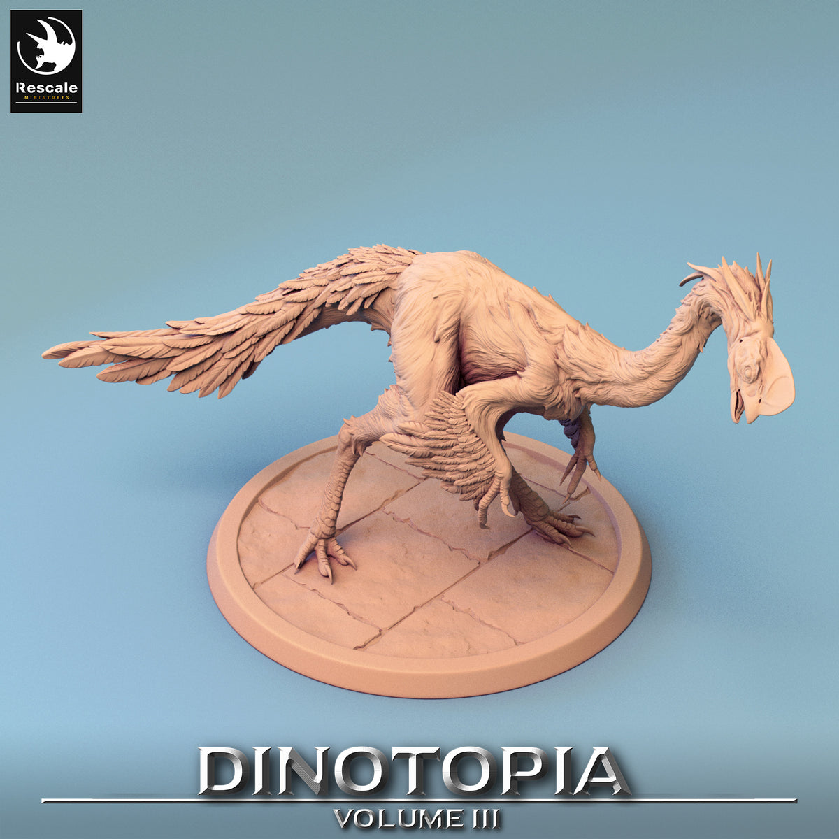 Oviraptor - Stare Wild - Dinotopia - Rescale Miniatures - Wargaming D ...