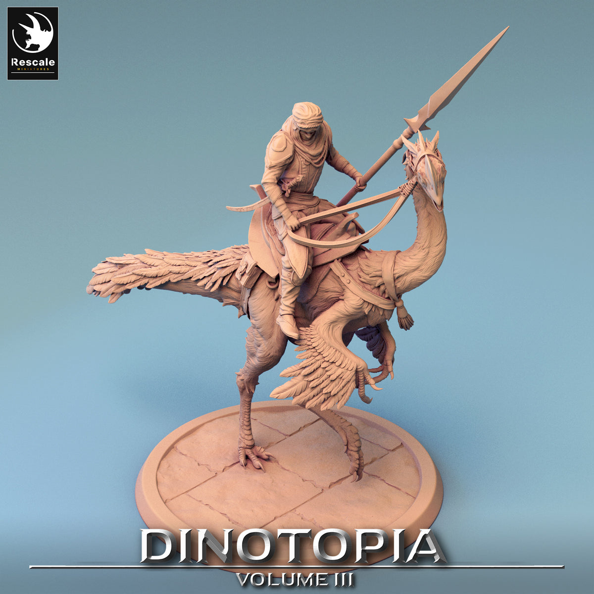 Oviraptor - Walk With Rider - Dinotopia - Rescale Miniatures - Wargami ...