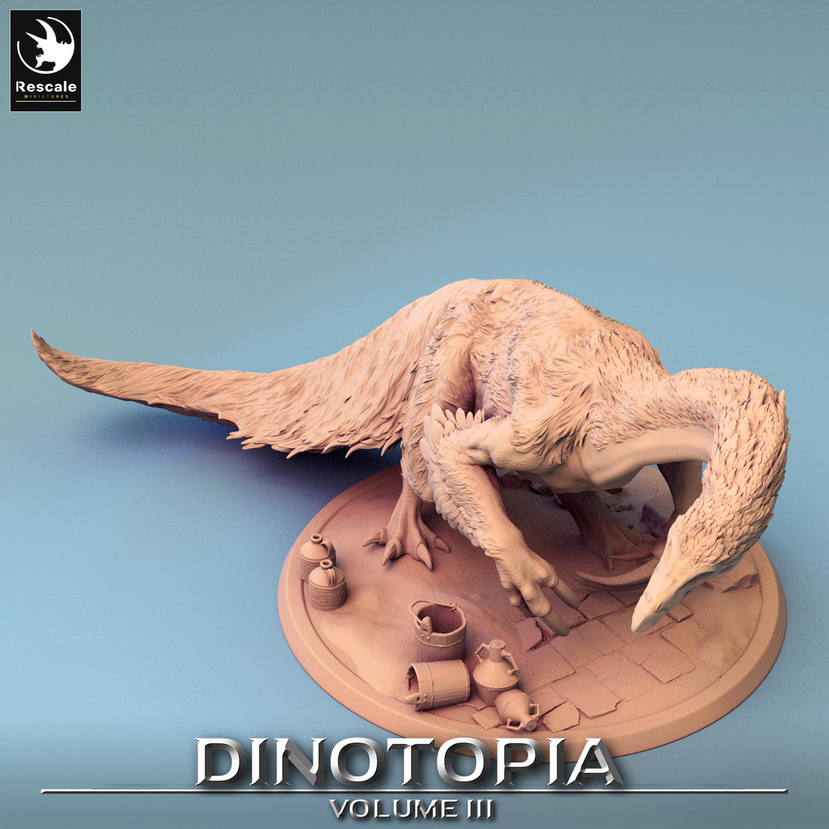 Therizinosaurus - Drink Wild - Dinotopia - Rescale Miniatures - Wargam ...