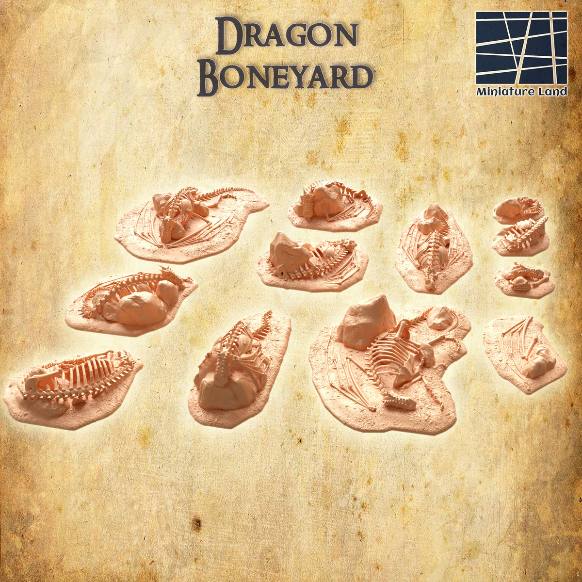 Dragon Bone Graveyard - Miniatureland Terrain Wargaming D&D DnD ...