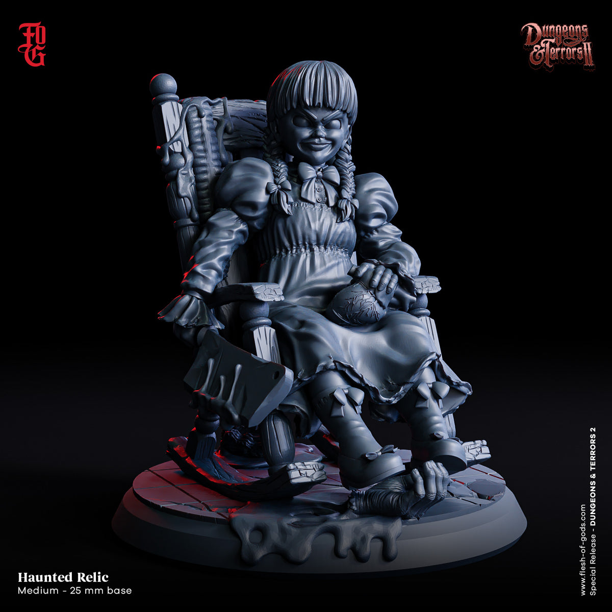 Haunted Relic - Dungeons and Terrors - Flesh of the Gods - Wargaming D ...