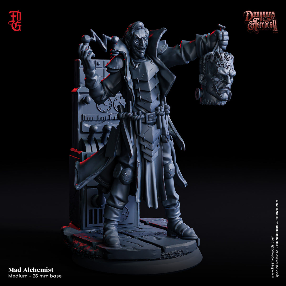 Mad Alchemist - Dungeons and Terrors - Flesh of the Gods - Wargaming D ...