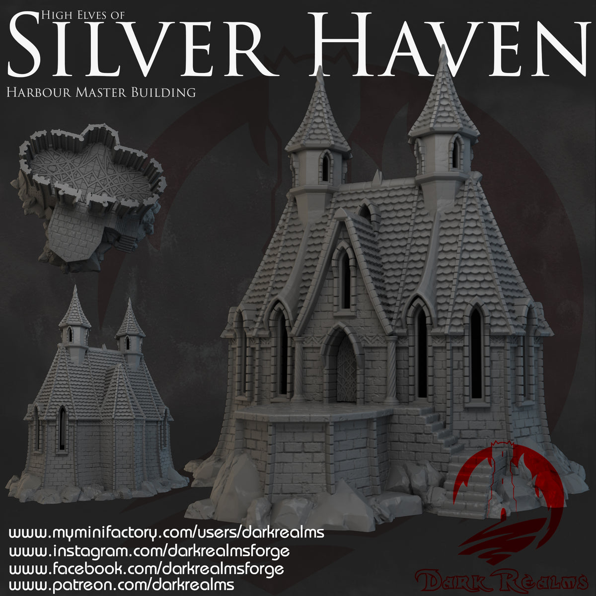 Harbour Master - Silver Haven - Dark Realms Terrain Wargaming D&D DnD ...