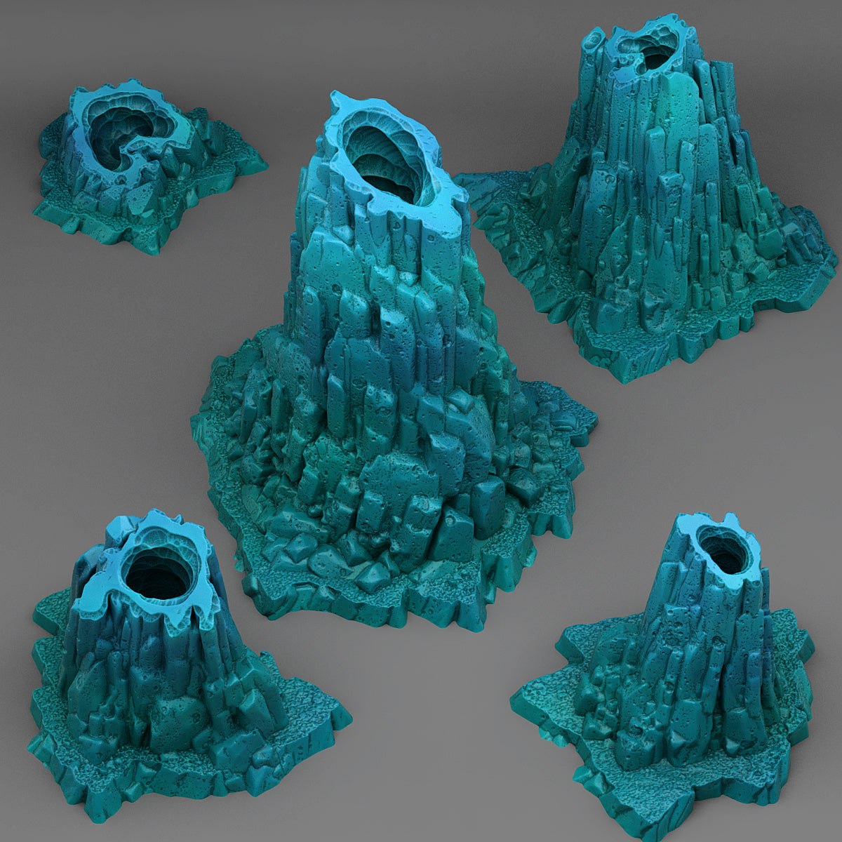 Ice Hole Cavern - Print Your Monsters - Wargaming D&D DnD – Dungeon ...