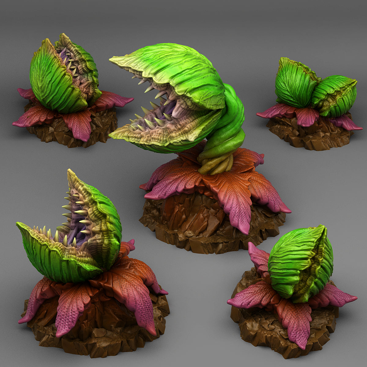 Massive Carnivorous Plants - Print Your Monsters - Wargaming D&D DnD ...