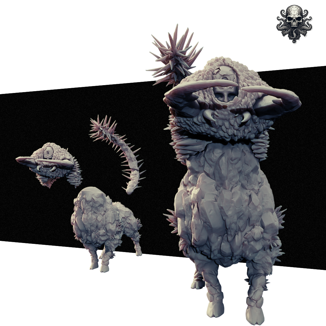 Meteor Beast - Realsteone - Terrain Wargaming D&D DnD 32mm 40mm 54mm ...