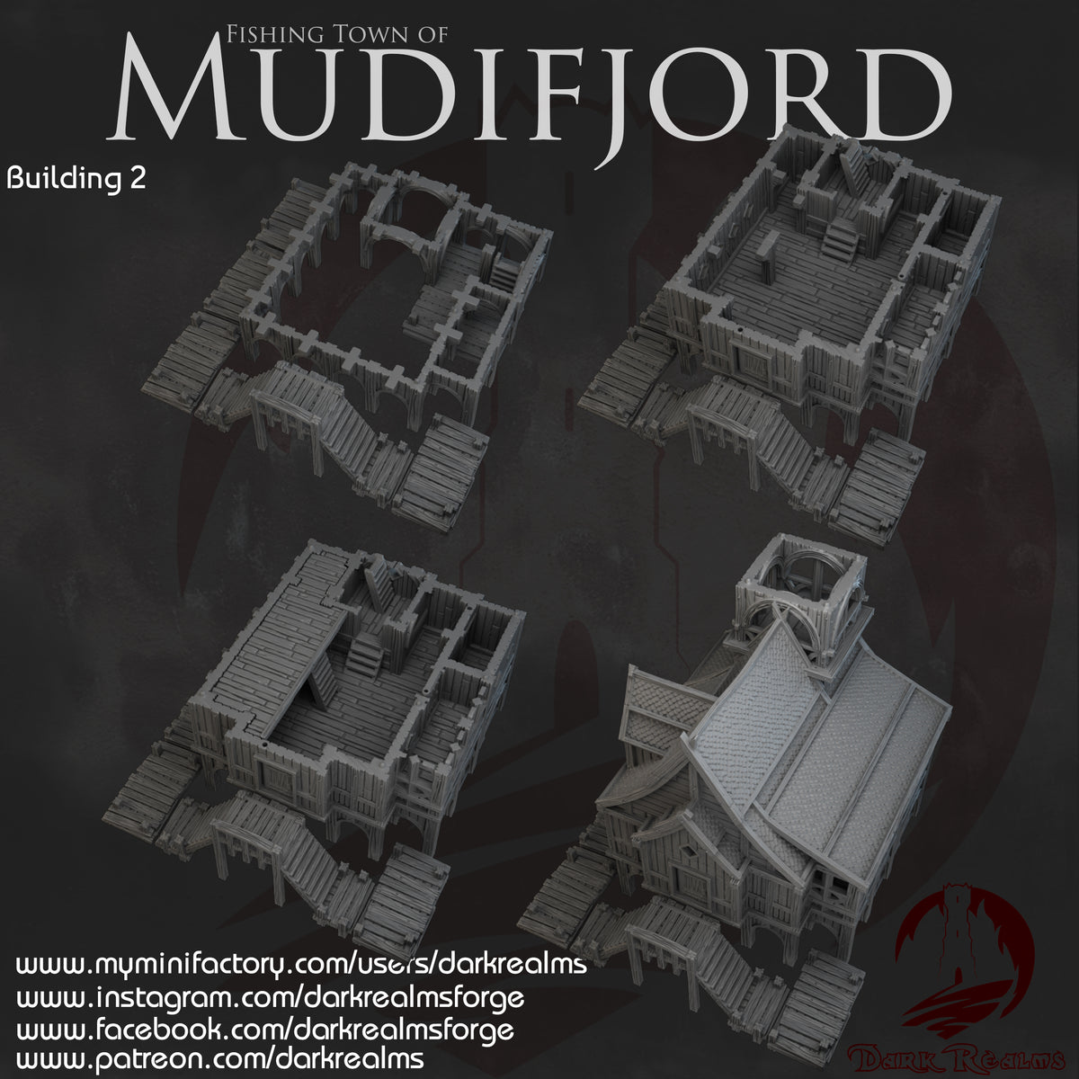 Mudifjord 2 - Mudifjord - Dark Realms Terrain Wargaming D&D DnD ...