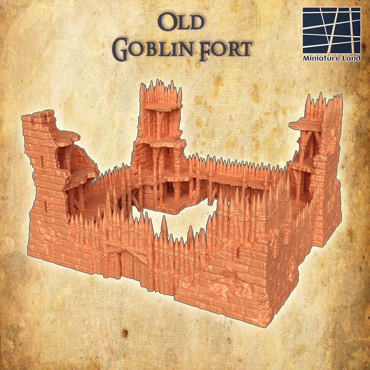 Goblin Fort - Miniatureland Terrain Wargaming D&D DnD – Dungeon Artifacts