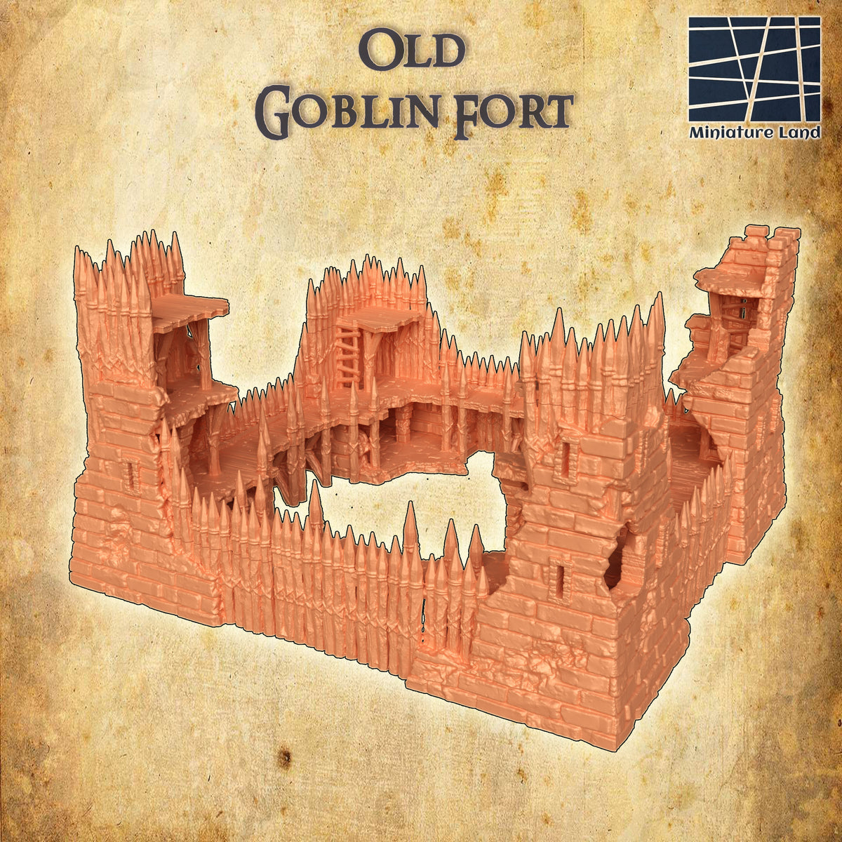 Goblin Fort - Miniatureland Terrain Wargaming D&D DnD – Dungeon Artifacts