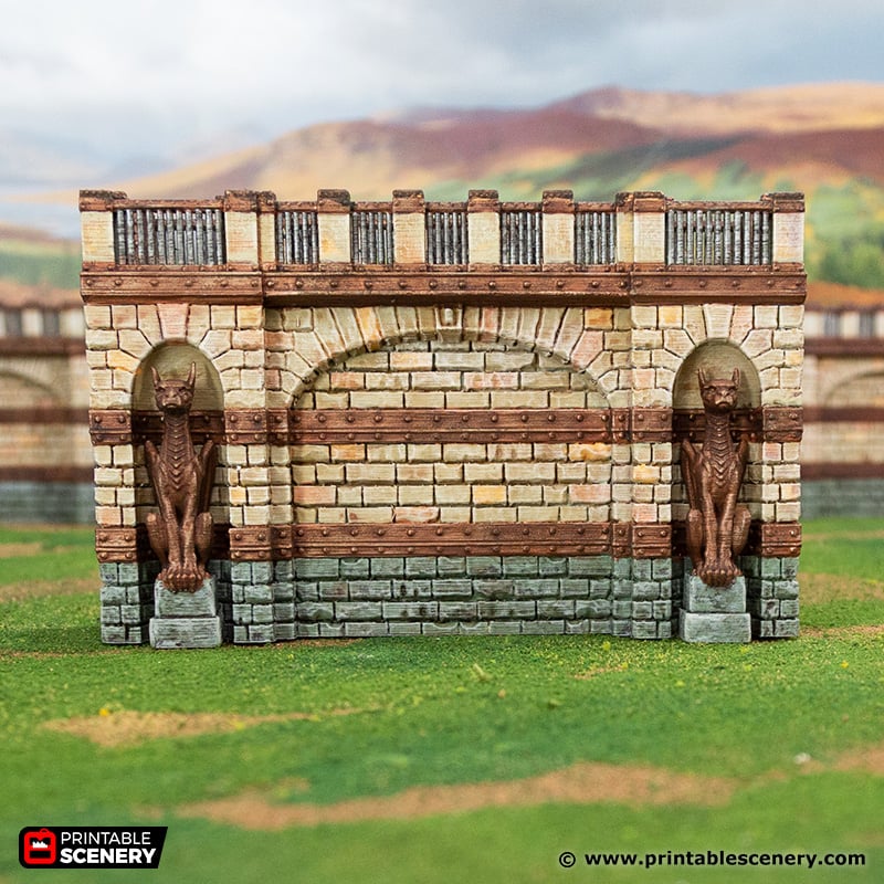 Parapet - Rise of the Halflings - Printable Scenery Terrain Wargaming ...