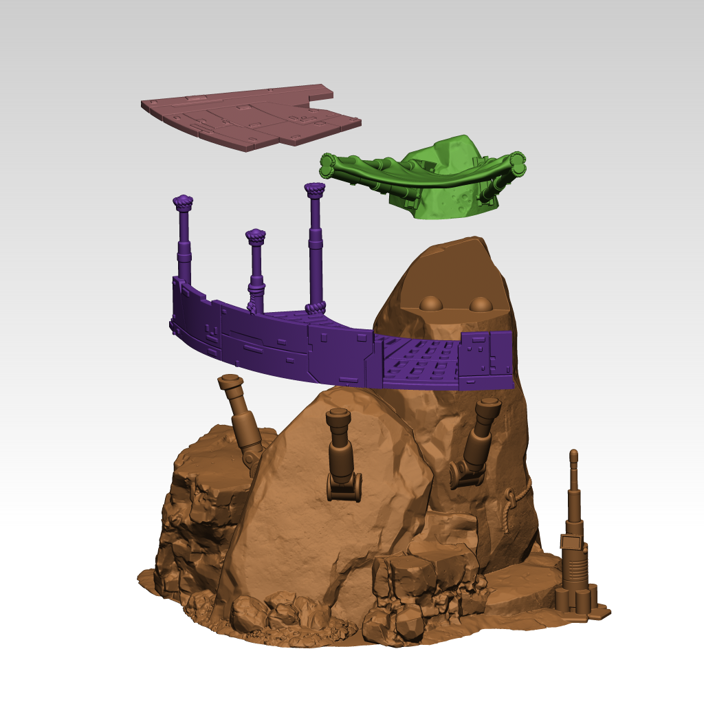 Perimeter Guard Post - A Distant Outpost - Multiverse - Terrain Wargam ...