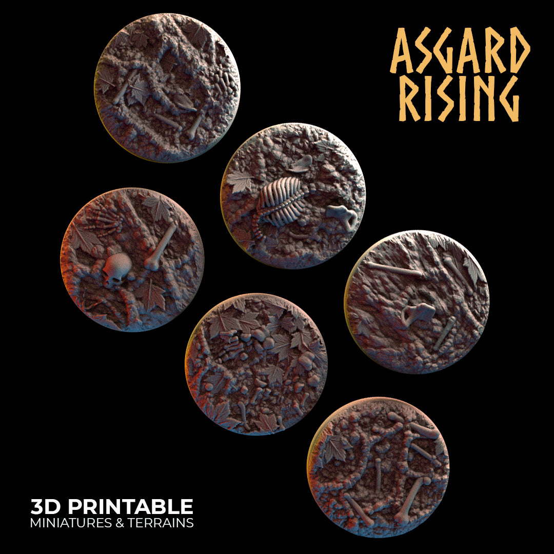 Deep Forest Ritual Ground Bases - Asgard Rising - Wargaming D&D DnD ...