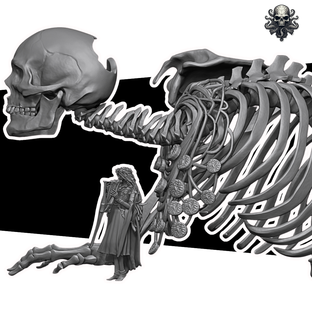 Revenant with Sebastian - Realsteone - Terrain Wargaming D&D DnD 32mm ...