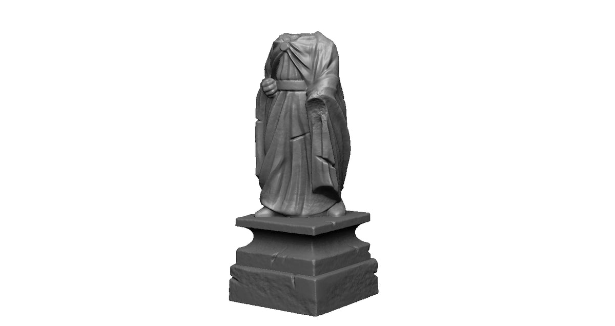Stone City Statue Ruins - Arkenfel - Dark Realms Terrain Wargaming D&D ...