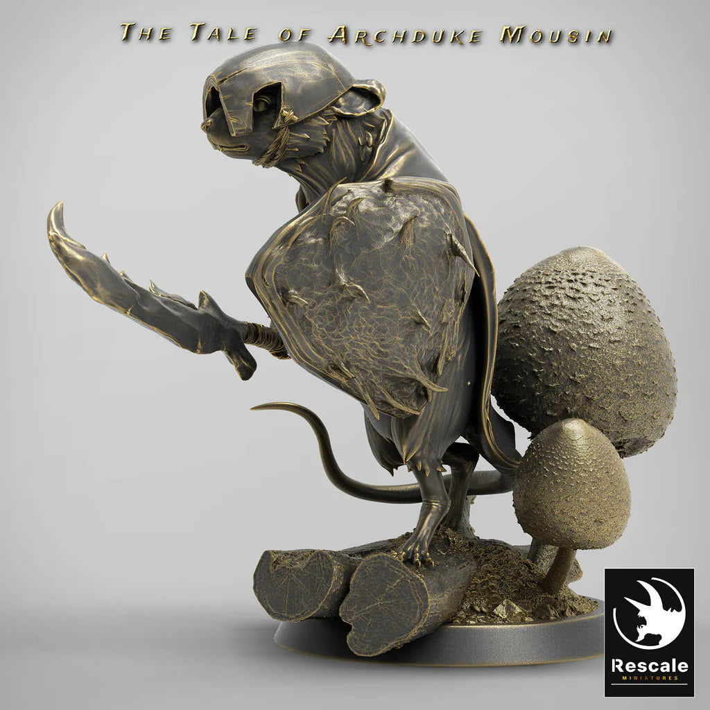 Mouse Soldier A - The Tale of Archduke Mousin - Rescale Miniatures - W ...