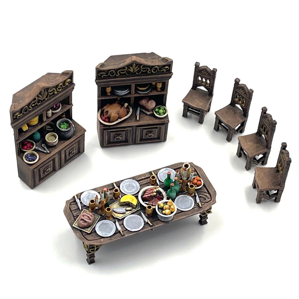 Dining Room - Trifolium Estate - Antigone Miniatures - Wargaming D&D D ...
