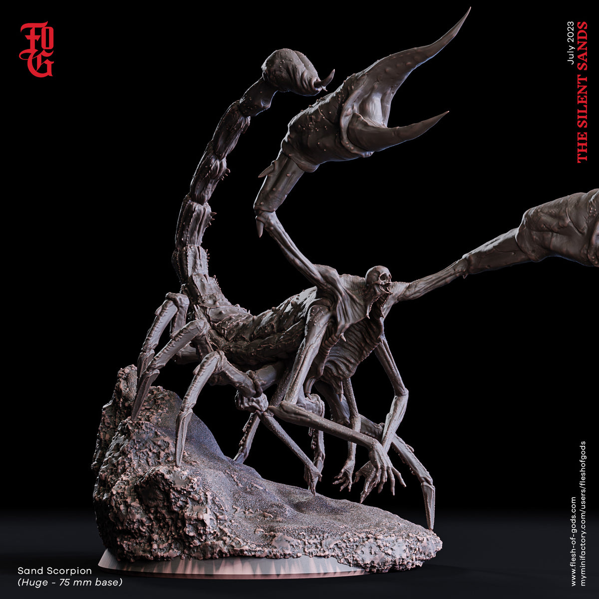Sand Scorpion - The Silent Sands - Flesh of Gods - Wargaming D&D DnD ...