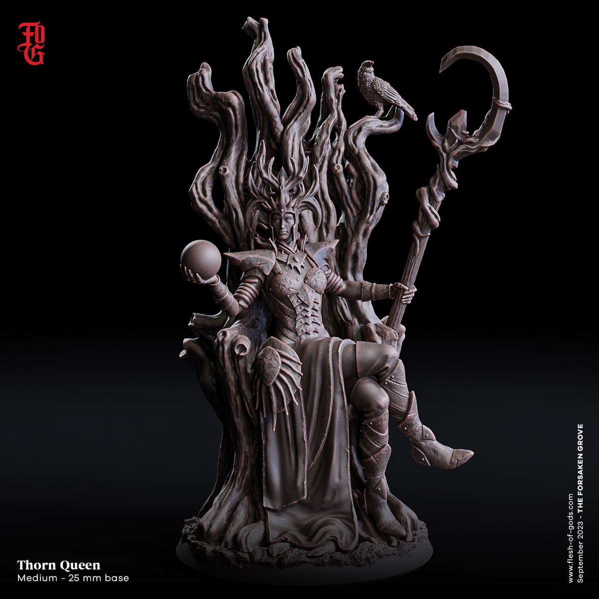 Thorn Queen - The Forsaken Grove - Flesh of Gods - Wargaming D&D DnD ...