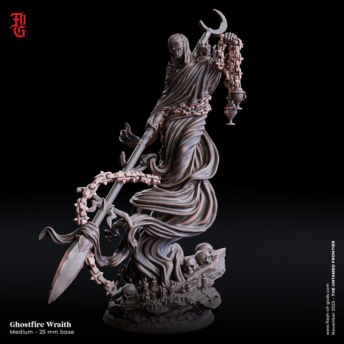 Ghostfire Wraith - The Untamed Frontier - Flesh of the Gods - Wargamin ...