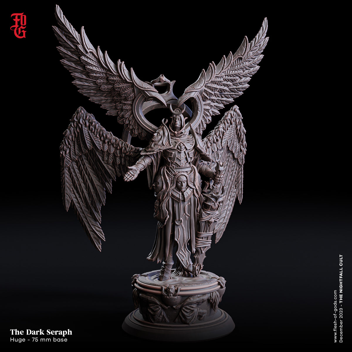 Dark Seraph - The Nightfall Cult - Flesh of the Gods - Wargaming D&D D ...