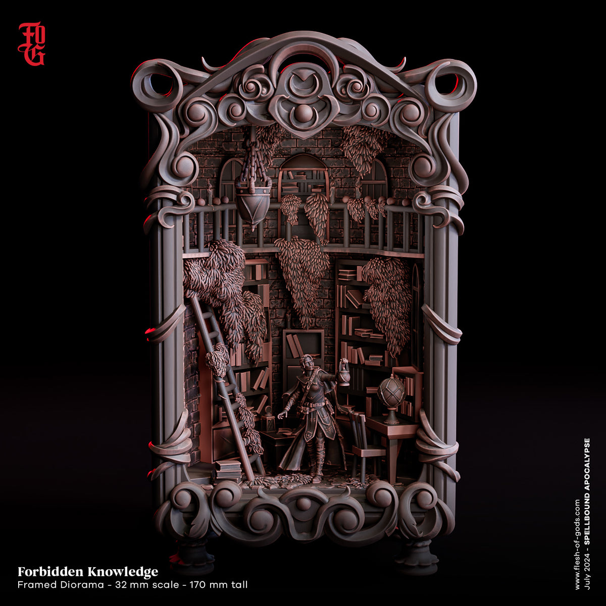 Forbidden Knowledge Diorama - Spellbound Apocalypse - Flesh of the God ...