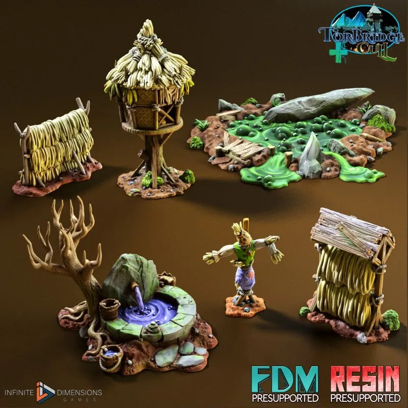 Farm Scatter - Torbridge Cull Wargaming Terrain D&D DnD – Dungeon Artifacts