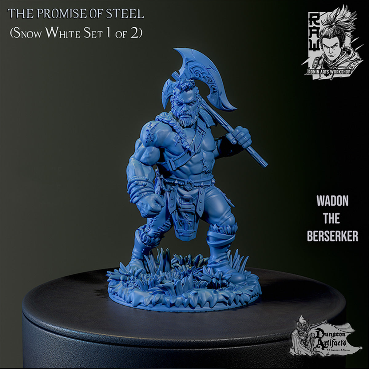 Wadon - The Dwarf Berserker - Ronin Arts Workshop, Wargaming, D&D, DnD ...