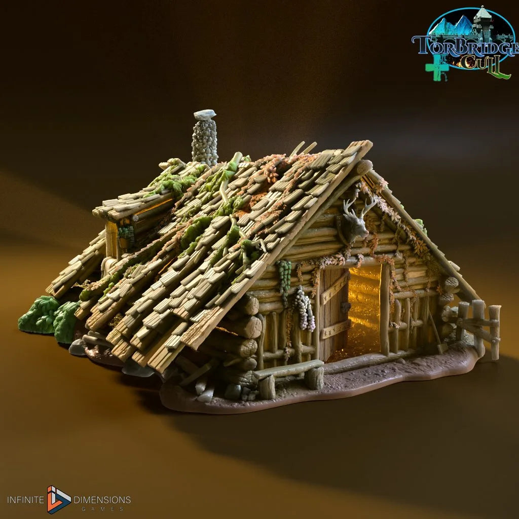 Woodsman's Shack - Torbridge Cull Wargaming Terrain D&D DnD – Dungeon ...