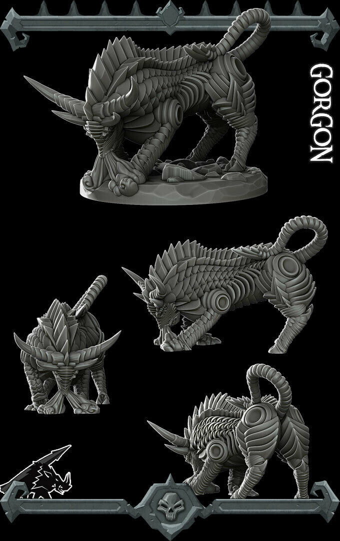 Gorgon - Rocket Pig Wargaming D&D DnD – Dungeon Artifacts