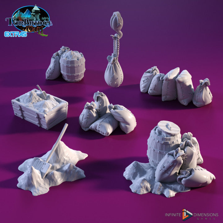 Flour Sacks - Torbridge Cull - Infinite Dimensions Terrain Wargaming D ...