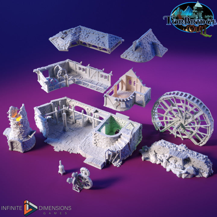 Lumber Mill - Torbridge Cull - Infinite Dimensions Terrain Wargaming D ...
